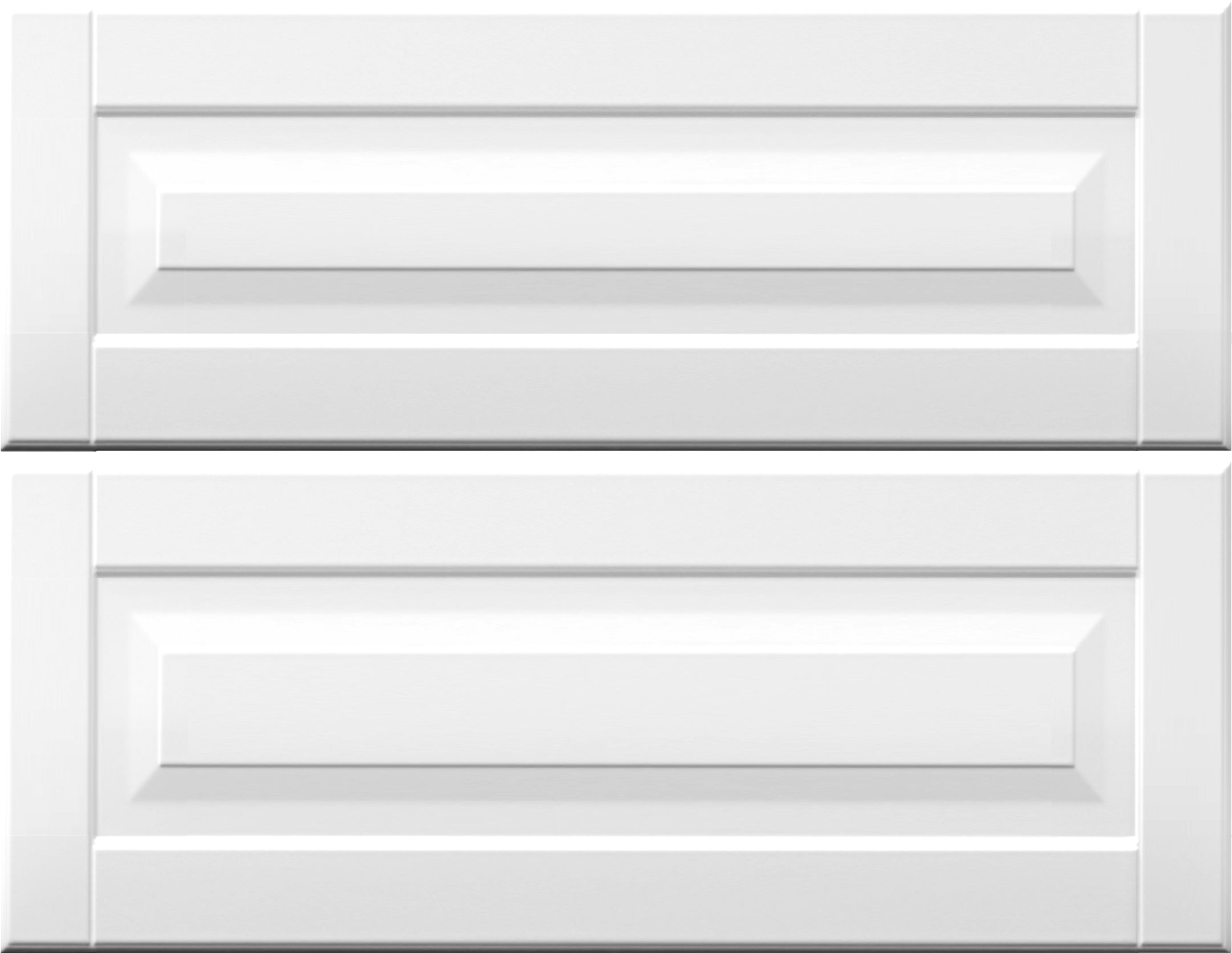Livia Drawer Fronts - 24 x 24 - 2 Drawer Set - Swedish Door